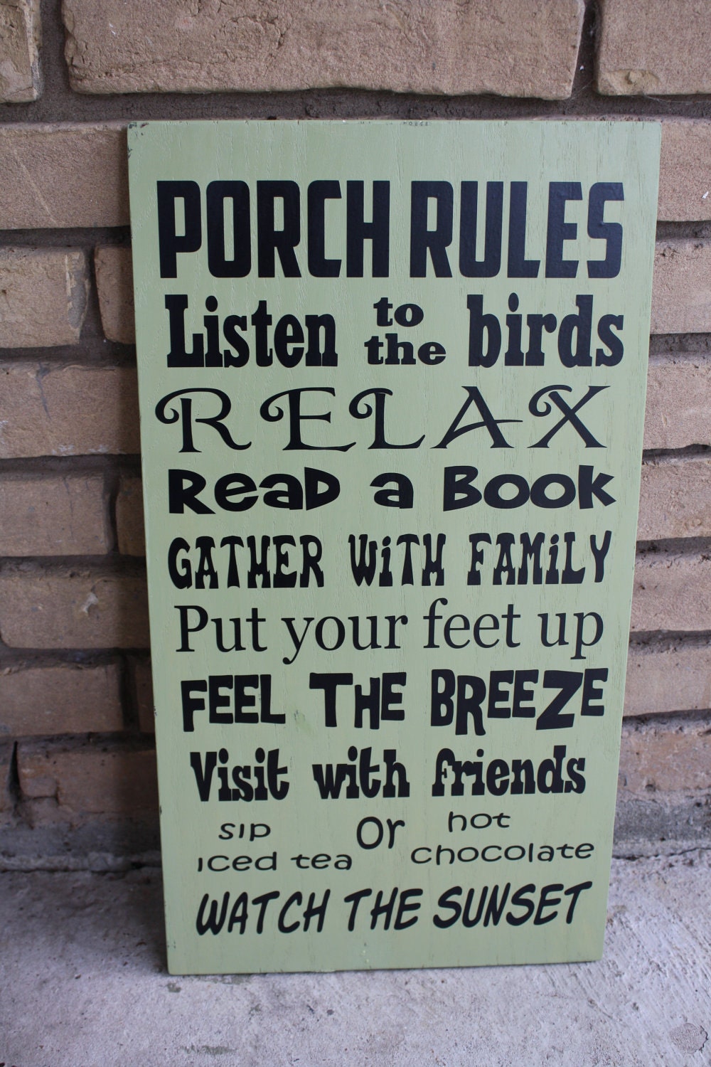 Porch Rules on Pinterest | Porch Rules Sign, Porch Signs and Porches