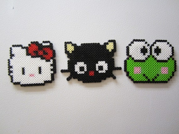 Creative Perler Bead Ideas featuring Hello Kitty and Friends