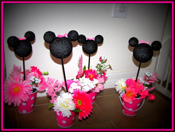Minnie Mouse Table Centerpieces Ideas