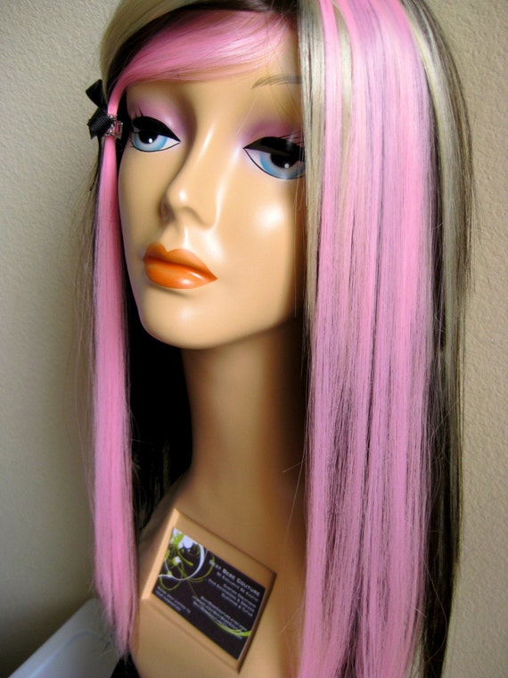 Baby Pink Hair Extensions